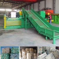 China Fully Automatic Horizontal Hydraulic Tobacco Baling Machine 100 Kn for Cartons and Wood for sale