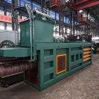 China Fully Automatic Horizontal Hydraulic Tobacco Baling Machine 100 Kn for Cartons and Wood for sale