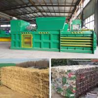 China MCDW-120 Horizontal Hydraulic Baler 120T 20kW Waste Paper Stainless Steel Baling Press for sale