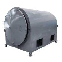 China Continuous Charcoal Carbonization Furnace 1200-11000kg/Day for Biomass Nuts Shell Briquette for sale