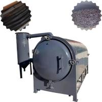 China Continuous Charcoal Carbonization Furnace 1200-11000kg/Day for Biomass Nuts Shell Briquette for sale