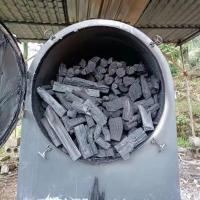 China Continuous Charcoal Carbonization Furnace 1200-11000kg/Day for Biomass Nuts Shell Briquette for sale