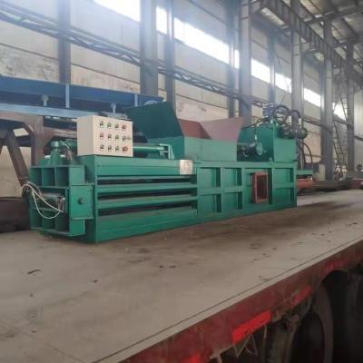China Horizontal Hydraulic Baler for Waste Fabric Baling 80-220 Ton 18-48 kW for sale