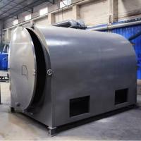China High Capacity Wood Charcoal Making Machine 1200kg 24H Biochar Carbonization Furnace for sale