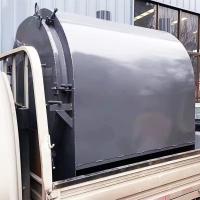 China Continuous Biomass Carbonization Furnace 1200kg per Day Agriculture Waste Charcoal Making Machine for sale