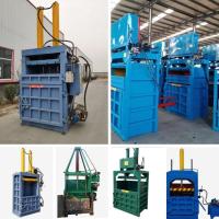 China 20 Ton Vertical Hydraulic Scrap Baler for Aluminium Cardboard Plastic Bottle Used Clothing for sale