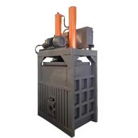 China Full Automatic Hydraulic Vertical Baler for Aluminum Cans Metal Recycling 100T for sale