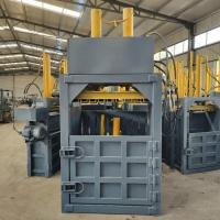 China Full Automatic Hydraulic Vertical Baler for Aluminum Cans Metal Recycling 100T for sale