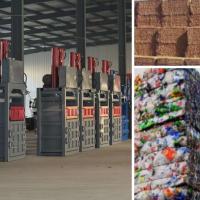 China Hydraulic Plastic Bottle Compress Baler 10T to 200T Vertical Baling Press for Waste Recycling for sale