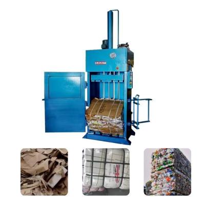 China Vertical Hydraulic Baler 80T for Waste Paper PET Bottle Scrap Aluminum Alloy Baling for sale