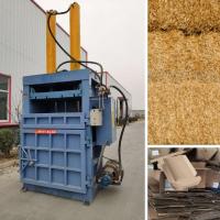 China Vertical Hydraulic Waste Paper PET Bottle Press Baler 60T 100T for Recycling for sale