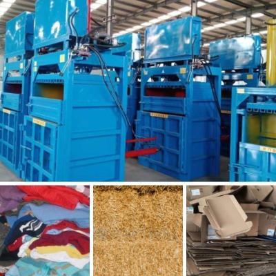 China Vertical Hydraulic Baler for Plastic Scrap Waste Paper 1150kg Bale Weight 120T Pressure for sale