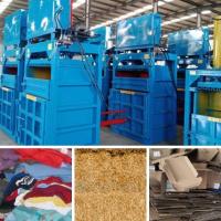 China Vertical Hydraulic Baler 10-200T Paper Press Machine for Plastic Bottles Recycling for sale