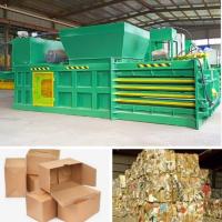 China Horizontal Hydraulic Baler for Paper Cardboard Waste 80-220 Ton 18-48 Kw Industrial Baling Machine for sale