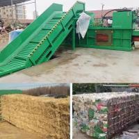 China Horizontal Hydraulic Baler for Paper Cardboard Waste 80-220 Ton 18-48 Kw Industrial Baling Machine for sale