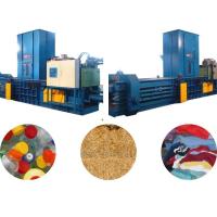 China Horizontal Plastic Bottle Baler 120 Kn Hydraulic Press Recycling Machine MCDW-120 for sale