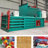 China Horizontal Baling Press Machine 80-220T Scrap Metal Baler Cuboid Bales Hydraulic Baler for sale