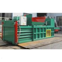China Horizontal Baling Press Machine 80-220T Scrap Metal Baler Cuboid Bales Hydraulic Baler for sale