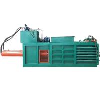 China Horizontal Baling Press Machine 80-220T Scrap Metal Baler Cuboid Bales Hydraulic Baler for sale