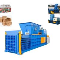 China Horizontal Scrap Metal Baler Hydraulic Iron Baling Press Machine 120T 20Kw for Large Scale Baling for sale