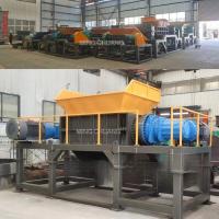 China Industrial Four Shaft Metal Shredder 22-110kw for Scrap Aluminum Copper Iron Drum for sale