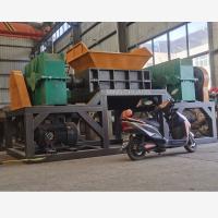 China Industrial Four Shaft Metal Shredder 22-110kw for Scrap Aluminum Copper Iron Drum for sale