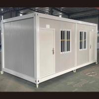 China Pre Installed Electrical System Expandable 1 Story Container Homes With Aluminum Sliding Window for sale