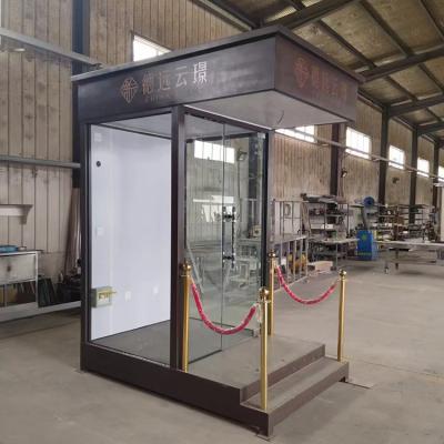 China Box-Type Modular Booth with Fast Installation Multi-Functional Design and High-Strength Light Steel Frame for sale