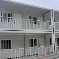 China Affordable 2 Bedroom Prefab Container House 2 Floor Customizable In 20ft 40ft for sale