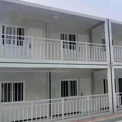 China Affordable 2 Bedroom Prefab Container House 2 Floor Customizable In 20ft 40ft for sale