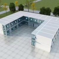 China Simple Multi Story Container Homes In The Inner Corridor Suitable For Any Environment for sale