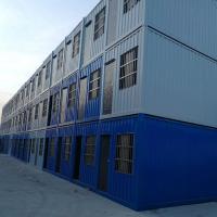 China Standard Container Double Storey Homes Waterproof Sealant Air Vents And 20ft/40ft Ventilation Solutions for sale