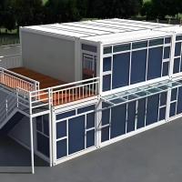 China 20㎡ Customizable Prefabricated Container House with 2.2m Height for sale