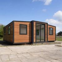 China 75mm EPS Insulated Prefab Container House 5900x6260mm for sale