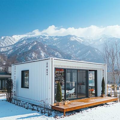 China Easy And Fast Assembling Single Story Container Homes  Interior 3D Model For Living / Office / Storage Needs for sale