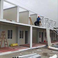 China The prefabricated mobile house with a continuous layout of the inner corridor and flexible space division, featuring strong rock wool insulation and fire resistance for sale