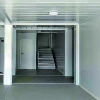 China The prefabricated movable house with low foundation cost investment, rainproof inner corridor and worry-free passage, and B1-level fire protection is guaranteed for sale