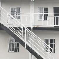 China The prefabricated container house with wind resistance up to level 10, excellent sound insulation and heat preservation, and better privacy in the inner corridor design for sale