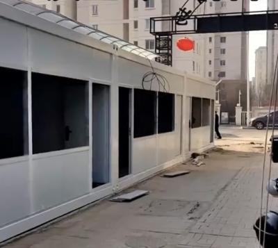 China Heat-Proof Foldable Design Prefabricated Container House Mobile Container Houses For Event Scenarios for sale