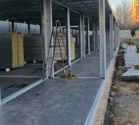 China Lightweight Steel Fire-resistant Metal Carved Board For Temporary Housing for sale