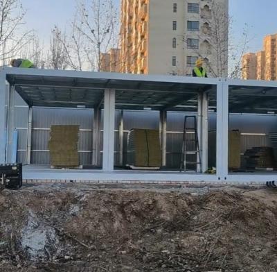 China Fast Assembly Long Service Life Metal Carved Board For Integrated Container Houses for sale