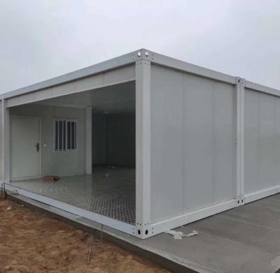 China Smart Pre-configured Packaged Container with Thermally Broken Aluminum Alloy Windows and High-Density Rock Wool Panel for sale