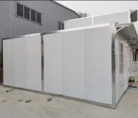 China 2990mm Width Prefabricated Container House with Rock Wool Sandwich Panel and Standardized Packaging for Global Export for sale