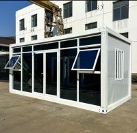 China Expandable Container House with Steel Frame and Insulated Panels featuring Pre-installed Plumbing System and 15-20 Years Lifetime for sale