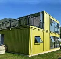 China Hot DIP Galvanized Expandable Container House with Reinforced Steel Frame and 79 m2 Practical Size for Modular Container Villa Applications for sale