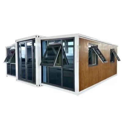 China Expandable Container House with 79 m2 Practical Size Galvanized Steel Frame and Quick Assembly for Modular Container Building for sale