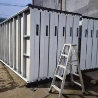 China Compact Footprint Expandable Container House with Fireproof Design and Pre-installed Electrical System for sale