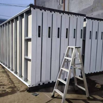 China Compact Footprint Expandable Container House with Fireproof Design and Pre-installed Electrical System for sale