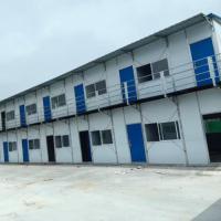 China Expandable Container House with Double-glazed Windows, 50mm EPS Sandwich Panels, and Lightweight Steel Frame for High-Density Accommodation for sale