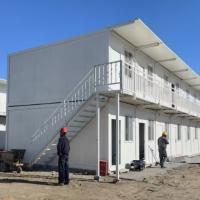 China Expandable Container House with 2000kg Load Capacity Grade 8 Earthquake Resistance and 56 Square Meter Floor Area for sale